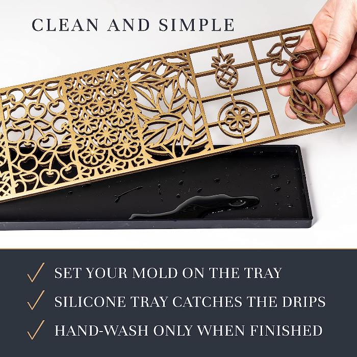 Ice Cube Embossing Imprinting Tray – The Whiskey Ball