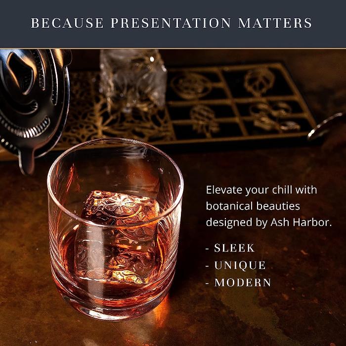 Ice Cube Embossing Imprinting Tray – The Whiskey Ball